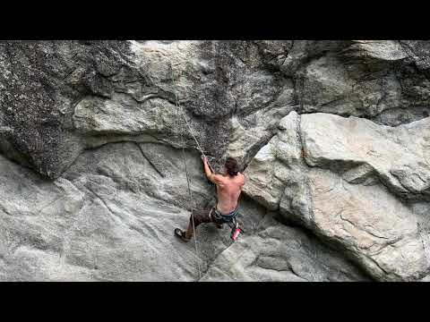 Meltdown 5.12c/d Shagg Crag, ME - YouTube