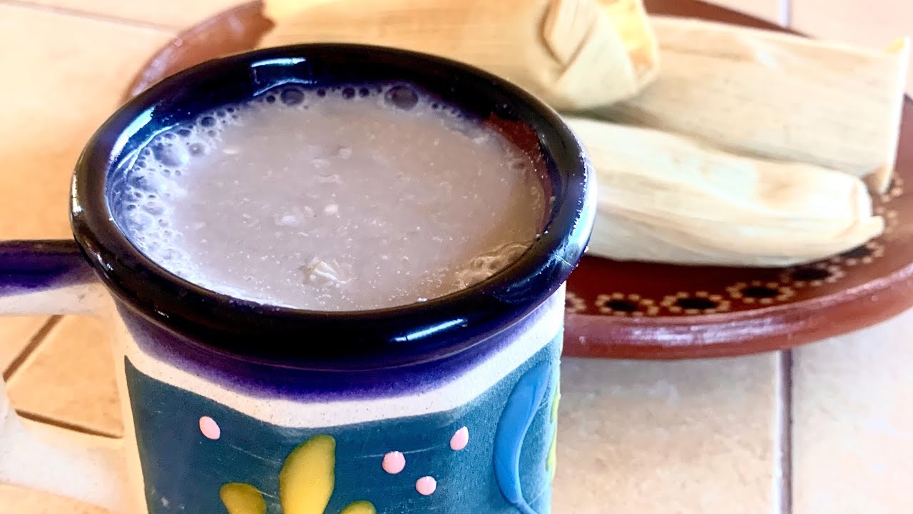 ATOLE DE MAIZ ARTESANAL|| ATOLE DE GRANO - YouTube