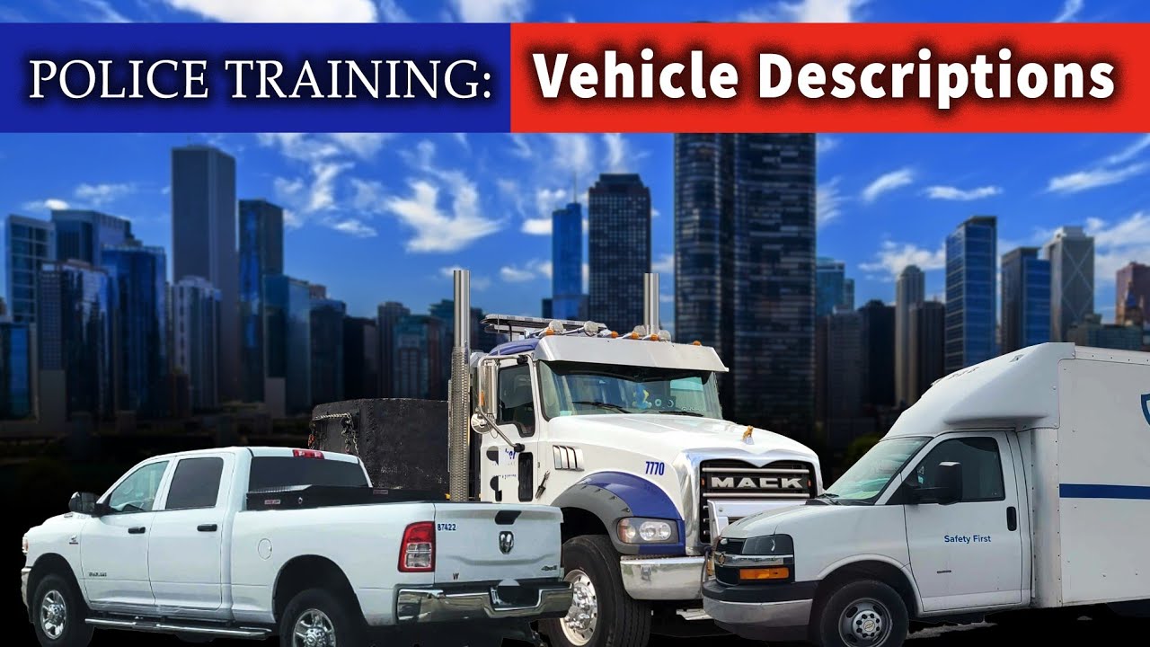 Vehicle Descriptions: POLICE TRAINING - YouTube