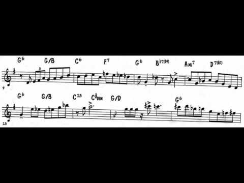 (Alto) 2017-2018 TMEA All State Jazz Saxophone Etude 1 mm 9-16 ...