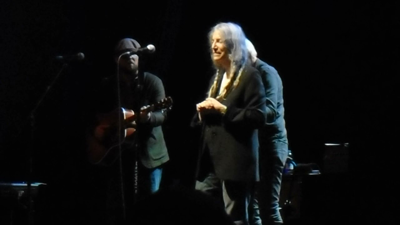 Patti Smith: One Too Many Mornings, ( Bob Dylan) Bath Forum, October ...