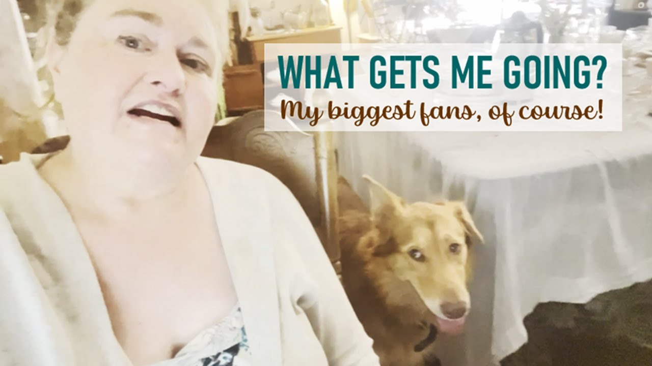 What gets me going? My biggest fans, of course! - YouTube