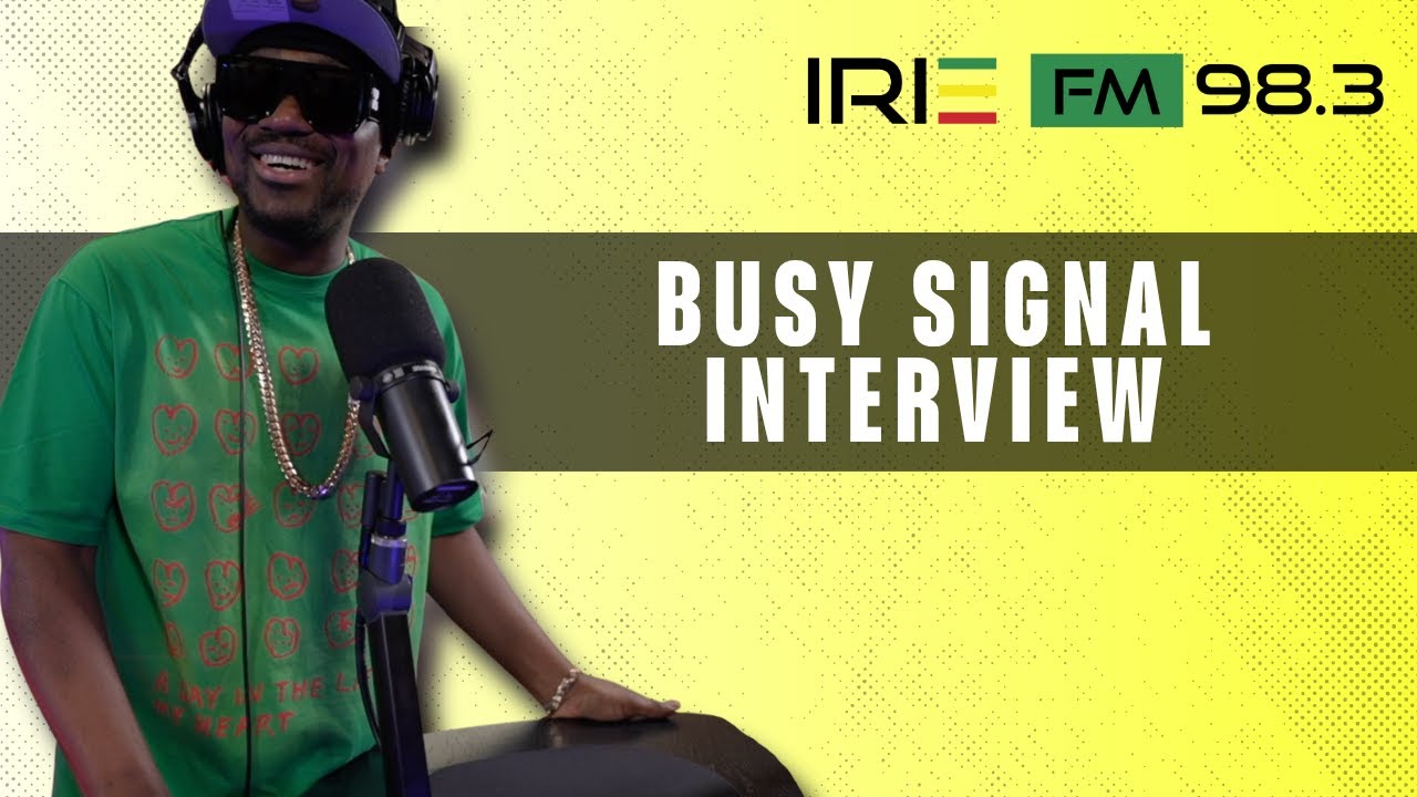 Busy Signal Talks Appreciation for Bounty Killer, Name Origins and Love ...