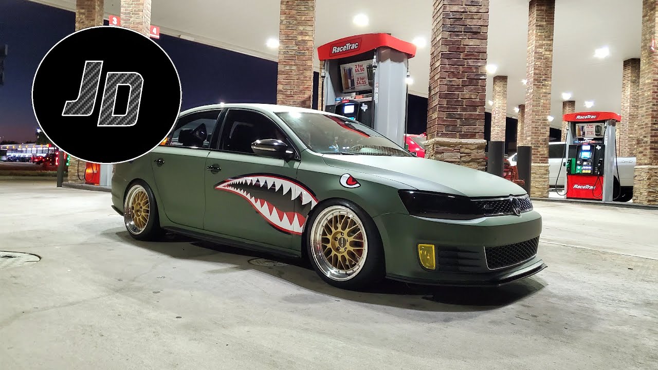 Jetta GLI New Vinyl Wrap Reveal! - YouTube