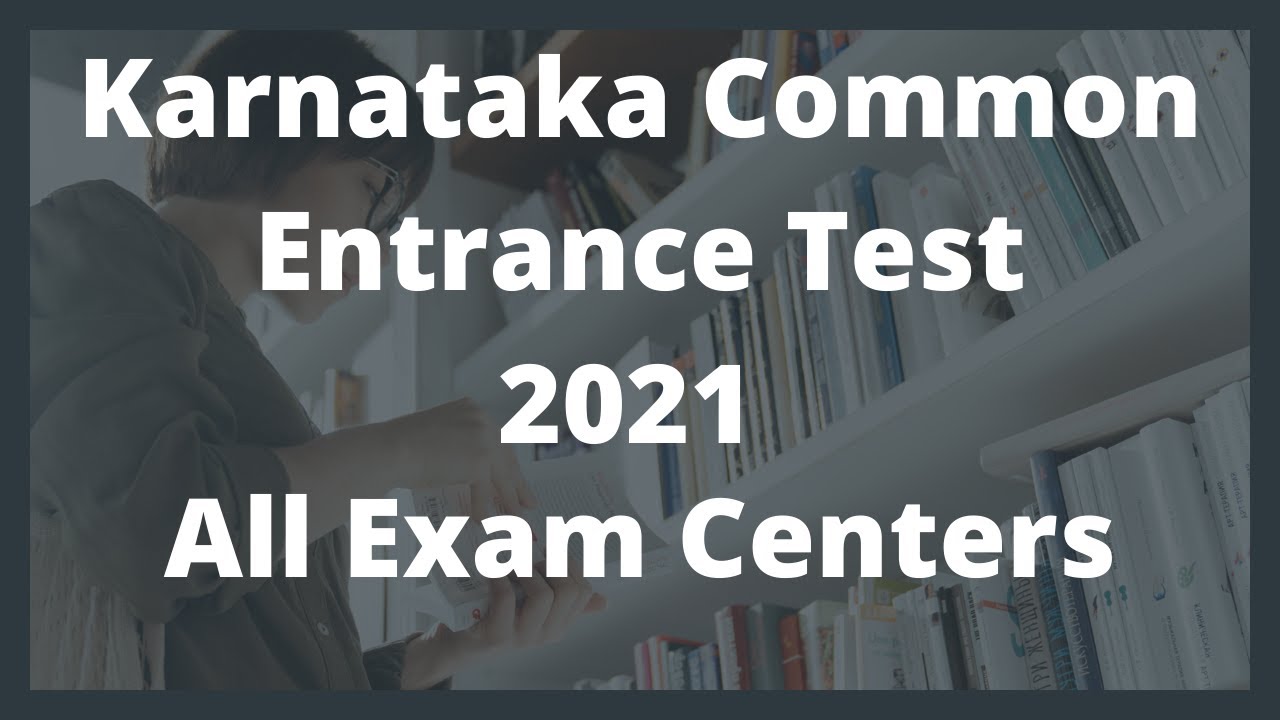 KCET Exam Centers All Over India 2022 - YouTube