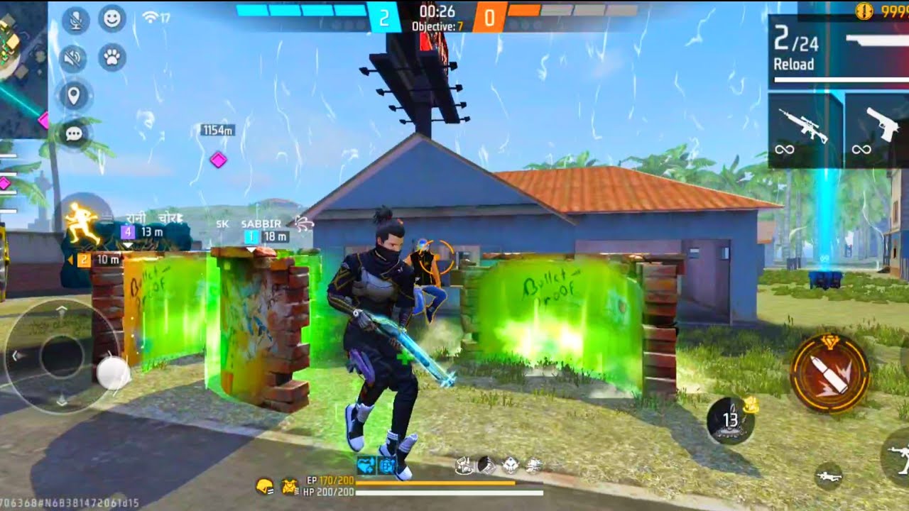 Free Fire Solo Vs Squad 🔥 Crazy Movement + One Tap Headshot Highlights ...