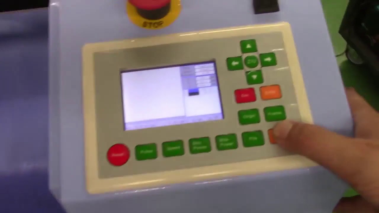 CO2 Laser Machine Software RDCAM Training - YouTube