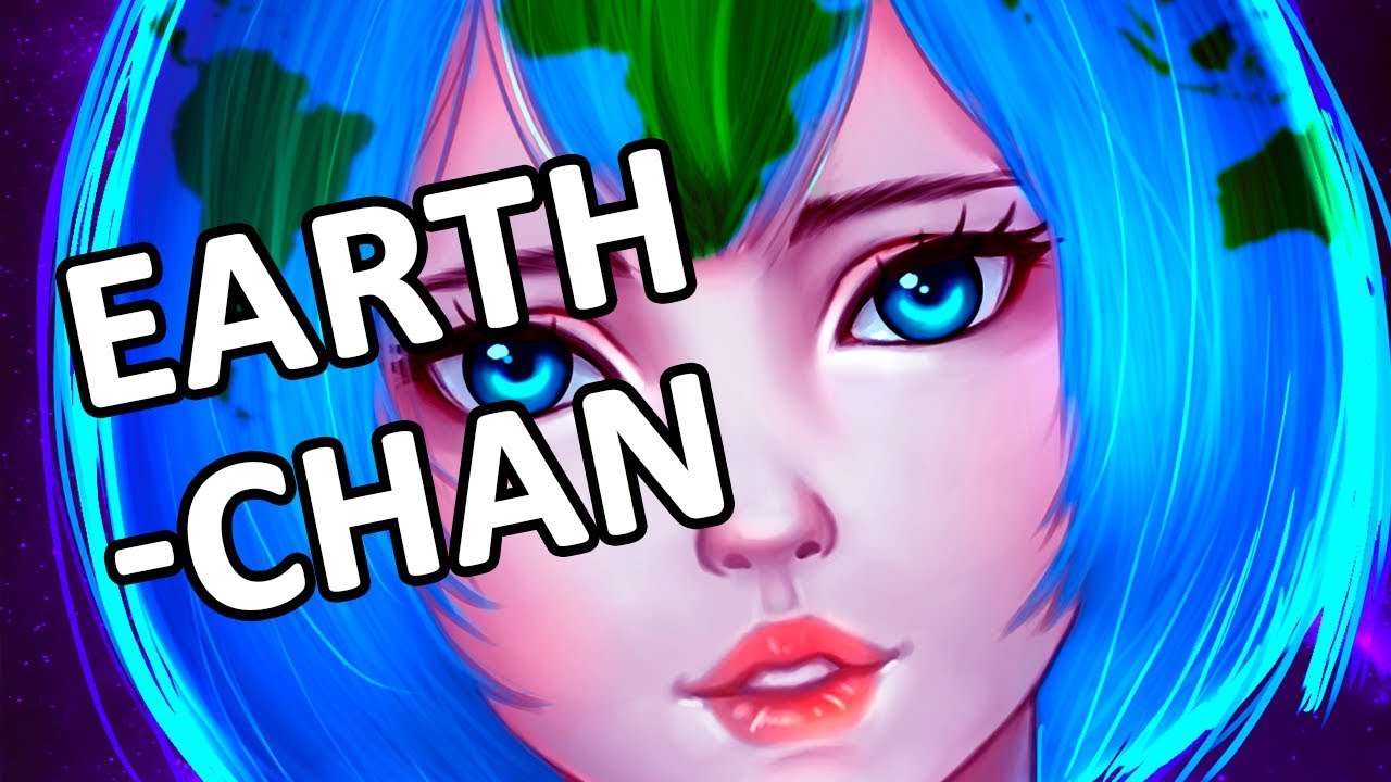 Speedpaint Earth-chan ♥ Tierra-chan - YouTube