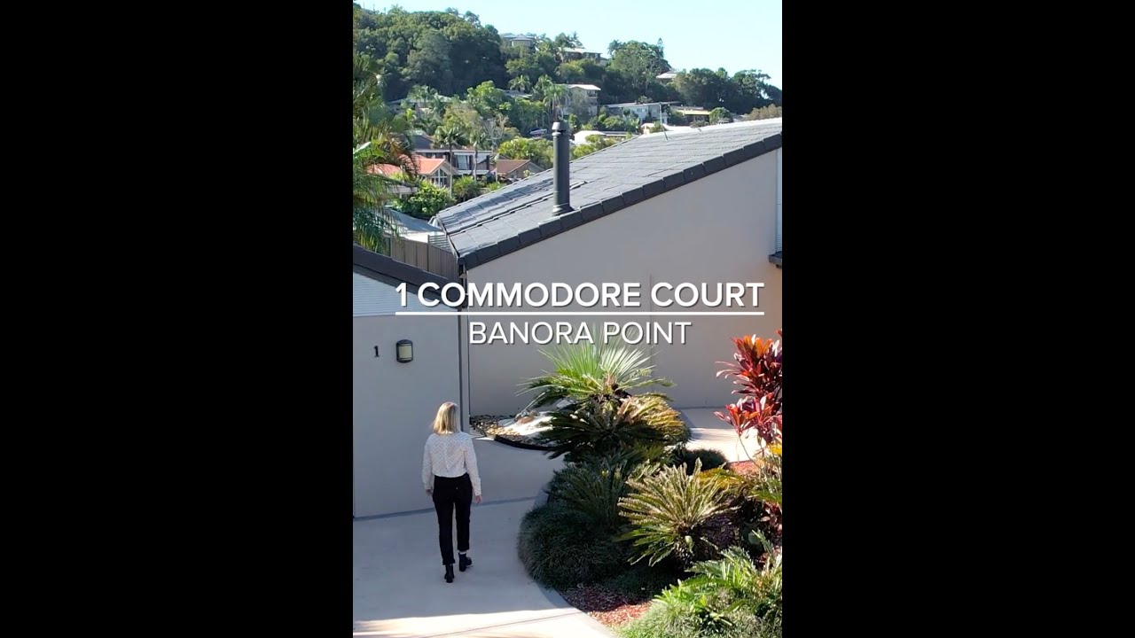 WELCOME TO 1 COMMODORE COURT, BANORA POINT - YouTube