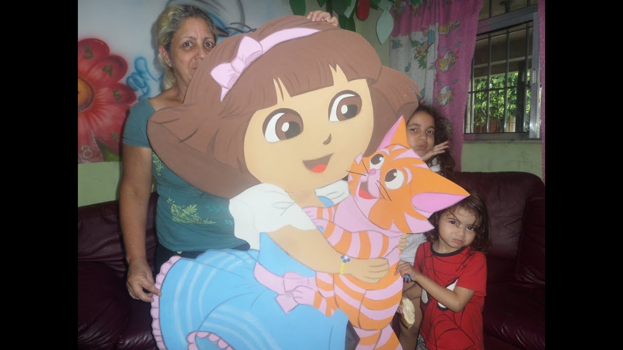 "Dora Gigante" - Dora no Pais das Maravilhas em EVA - (Sandra Ciuffo ...