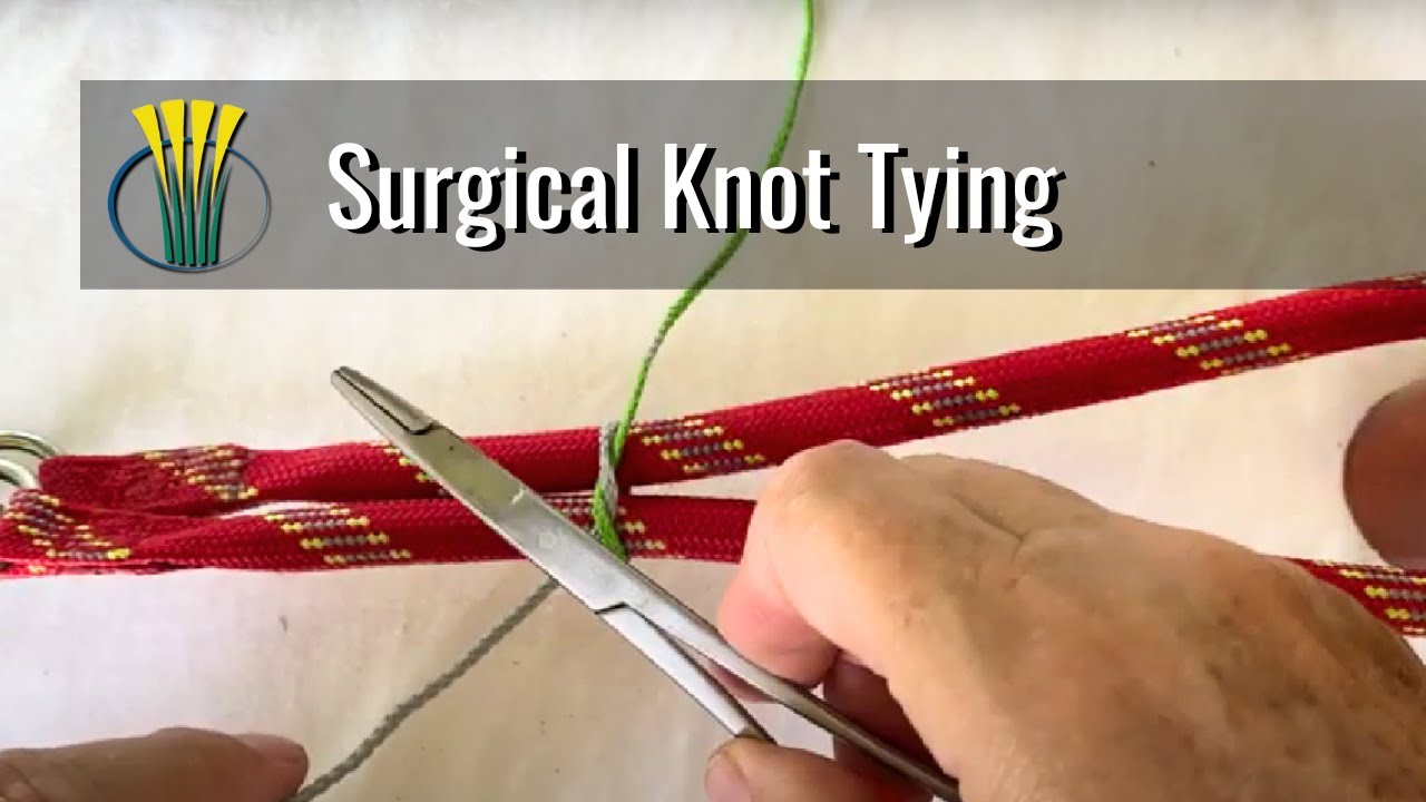 How to tie surgical knots - YouTube