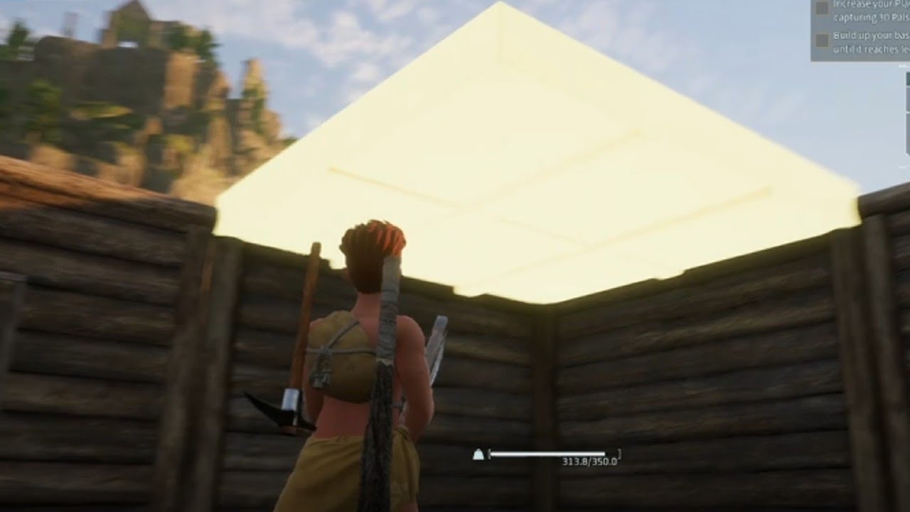 How to Build a Wooden Roof in Palworld - YouTube