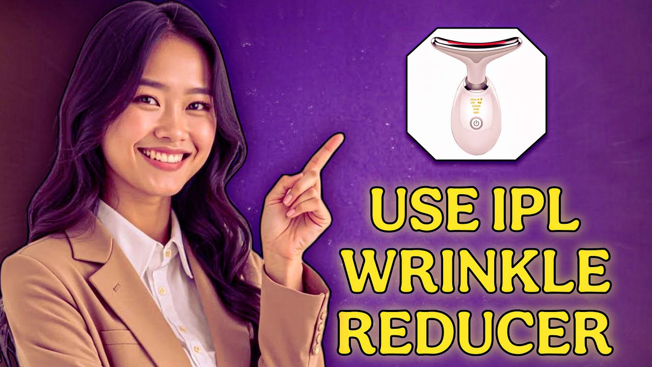 How to Use the Intense Pulsed Light Wrinkle Reducing Instrument ES-1081 ...