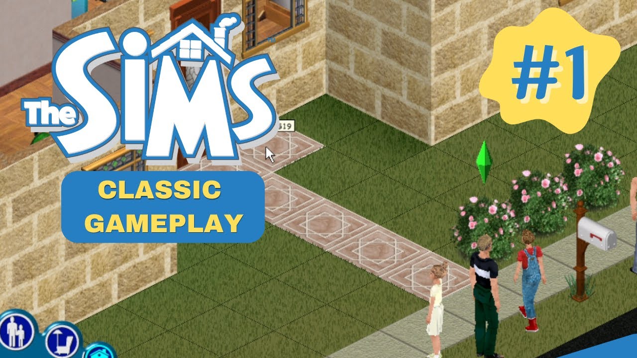 The Sims 1 | Classic Parents -Kids House | Relaxing Chill Gameplay ...