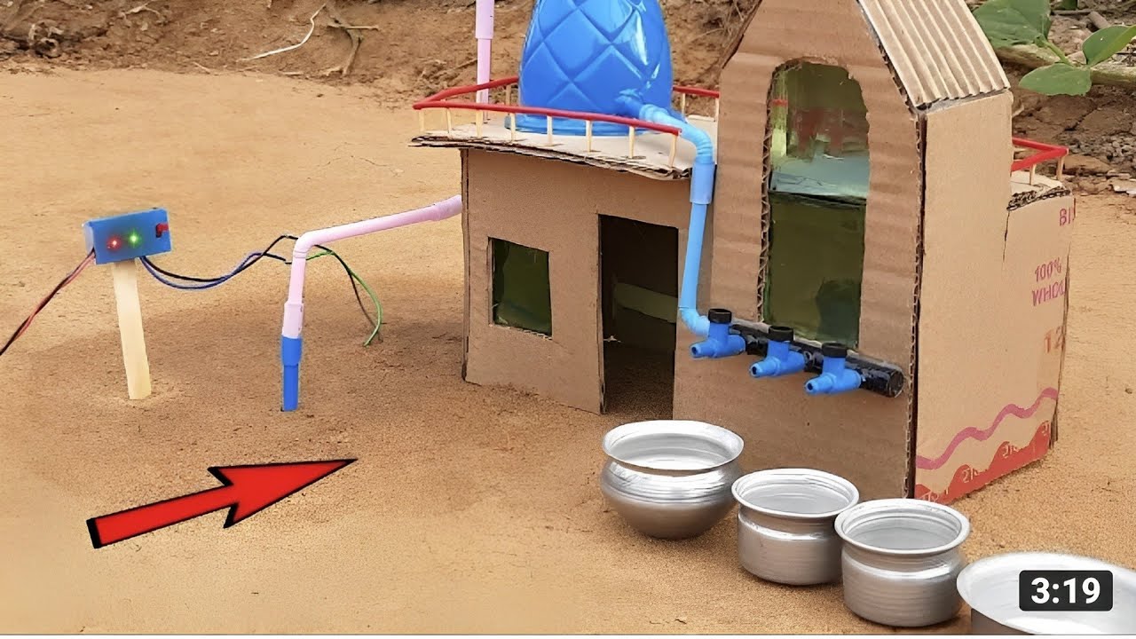 "Creating Aquatic Marvels: DIY Mini Submersible Pump House - Unleashing ...