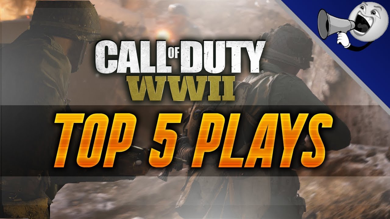 Call of Duty WWII Top 5 Plays #11: Sniper Sharpshooters on Operation ...