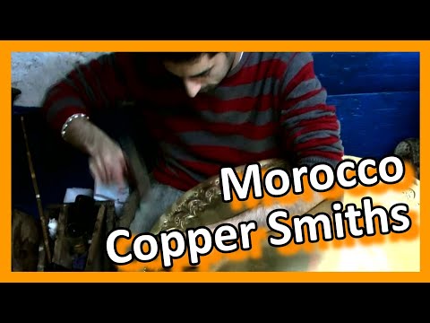 Morocco - Fes - Coppersmiths Tradition