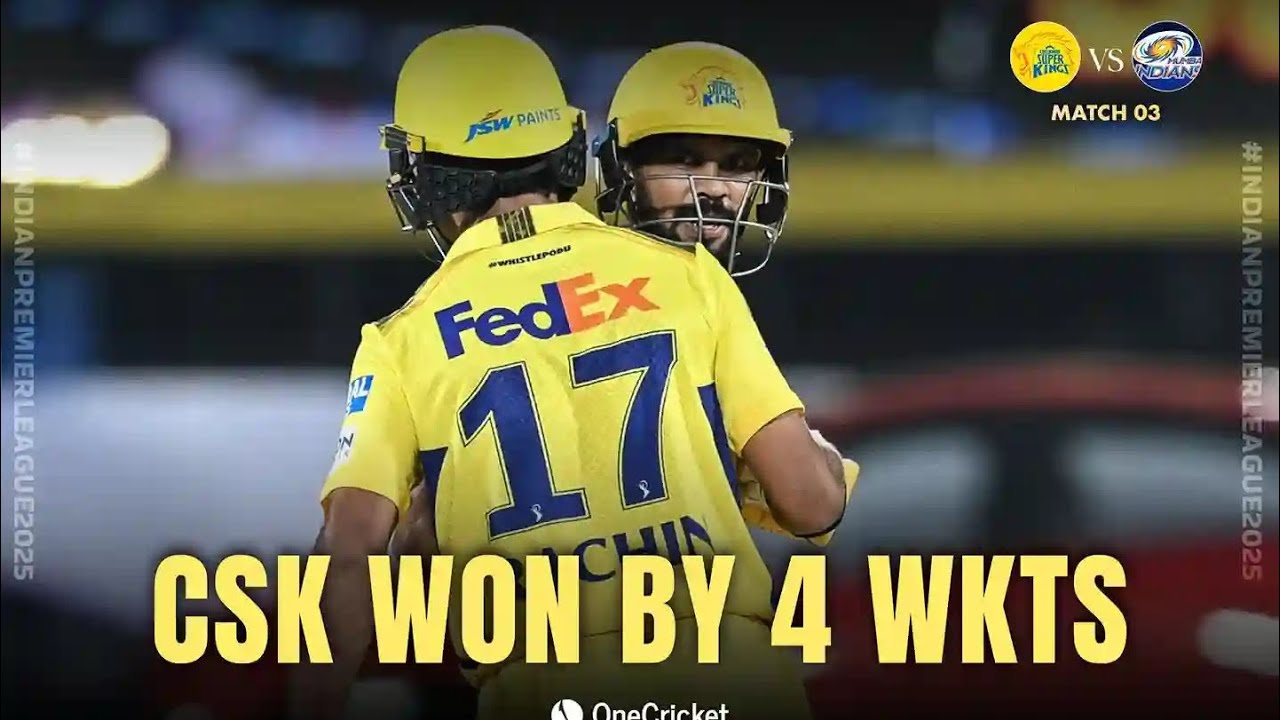 CSK vs Mi | Team Match Highlights Moment Reaction video #csk # ...