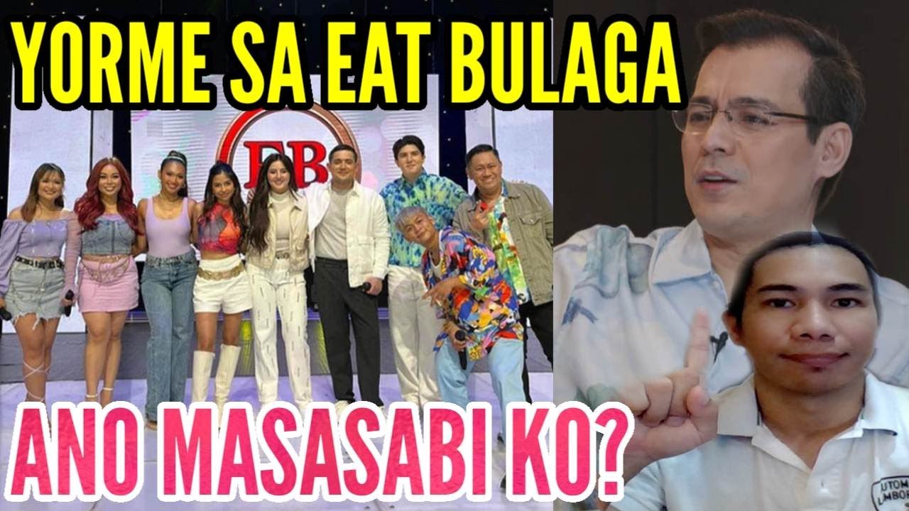 KOMENTO KO KAY YORME ISKO NA BAHAGI NG EAT BULAGA - YouTube