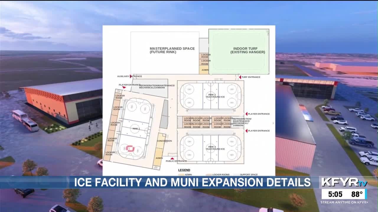 New ice facility and Muni expansion in Williston could open in 2028 ...