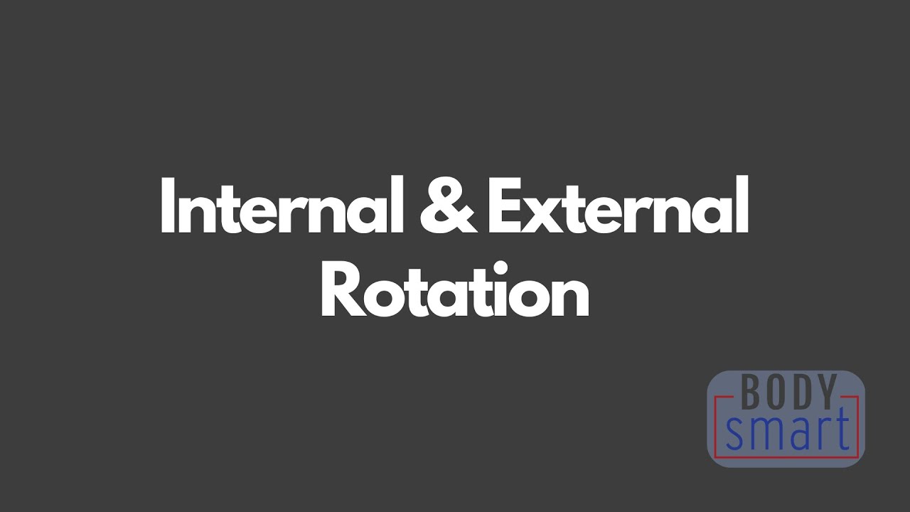 Internal & External Rotation - YouTube