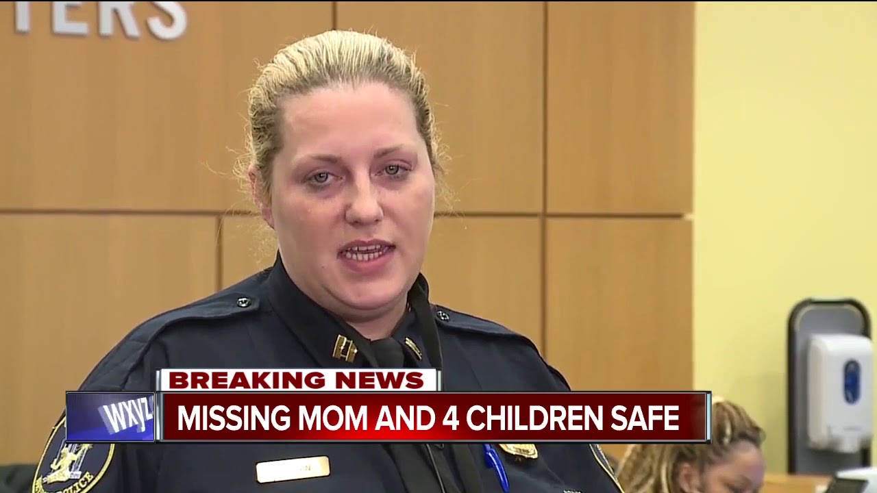 Police: Missing Detroit mother and her 4 children located safely - YouTube