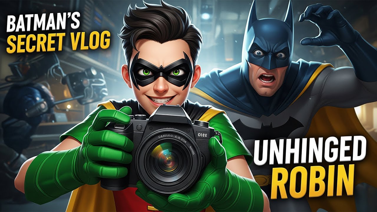 POV: Robin's WILD Day with Batman (AI Generated & UNHINGED) - YouTube