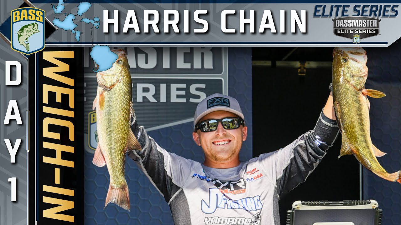 ELITE: Day 1 weigh-in at Harris Chain - YouTube