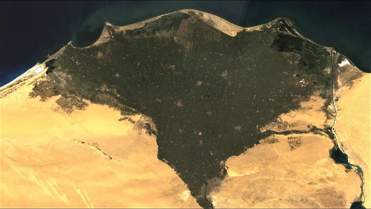 Nile Delta Time Lapse - YouTube