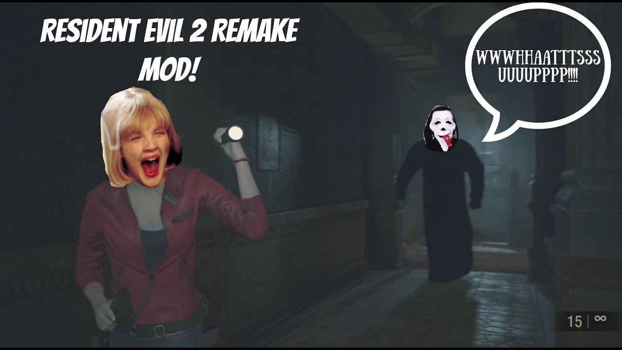 Resident Evil 2 Remake Mod: GHOSTFACE!! - YouTube
