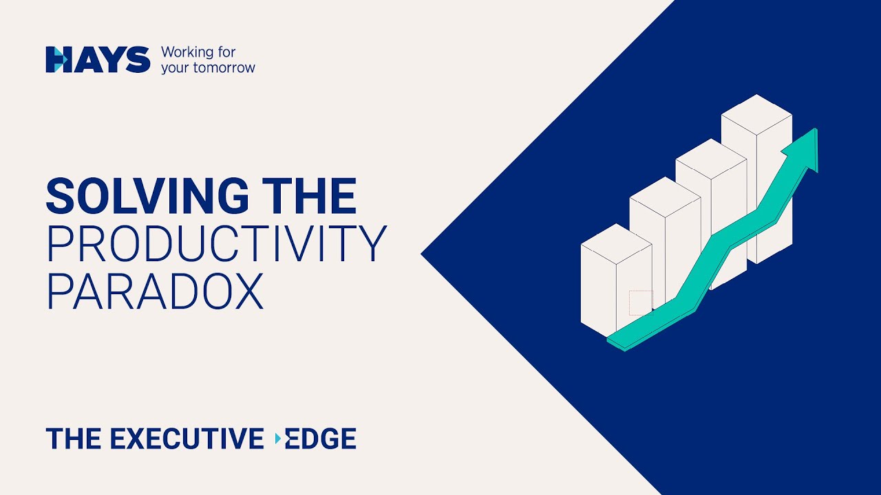 The Executive Edge: Solving the productivity paradox - YouTube