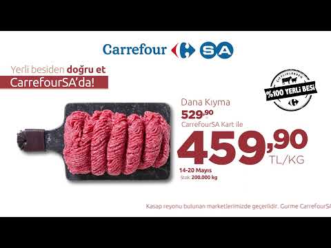 Dana Kıyma 459,90 TL/KG, Dana Kuşbaşı 489,90 TL/KG