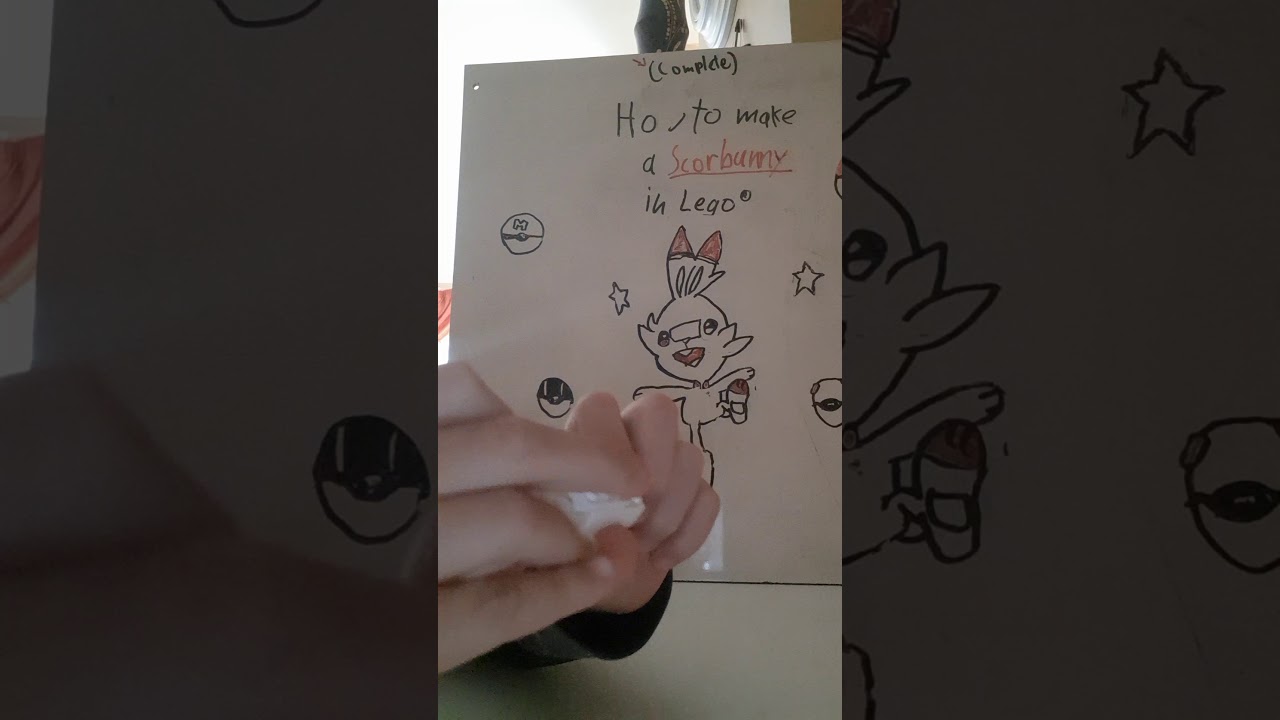 How to make a Scorbunny in lego (complete) - YouTube