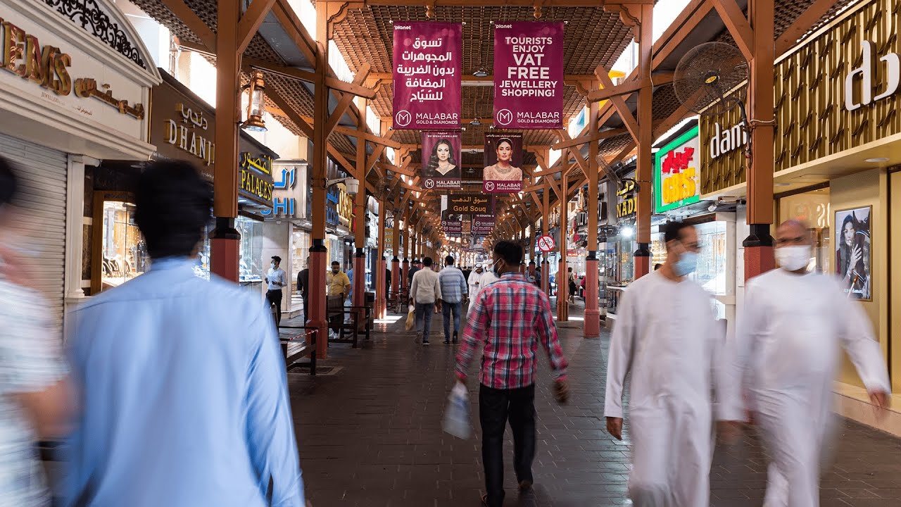 The Grand Souk in Deira - YouTube