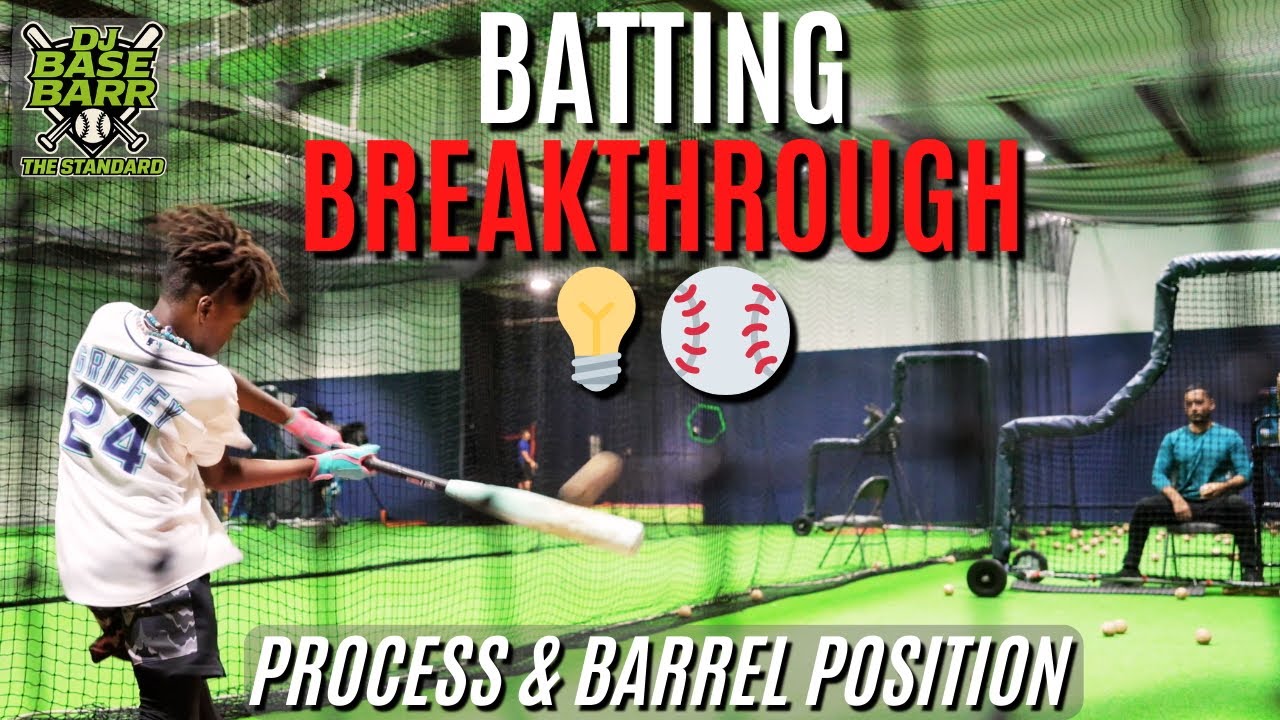 11 Year Old DJ Barr’s Batting Lesson | Breakthrough on Process & Barrel ...