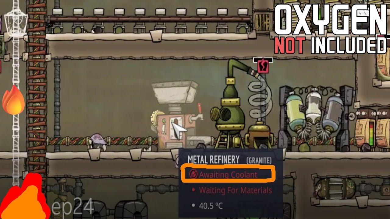 Refining Meatal to Hopefully Cool off my colony in Oxygen Not Included ep24 - YouTube