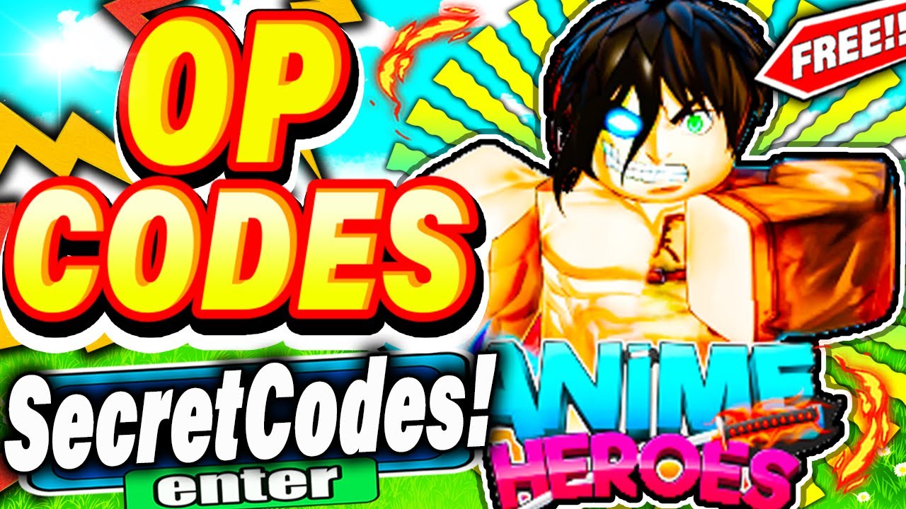 ALL NEW *SECRET* CODES in ANIME HERO SIMULATOR CODES! (Roblox Anime ...