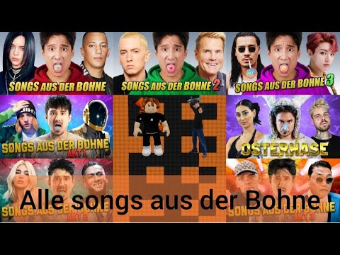 alle songs aus der Bohne - YouTube