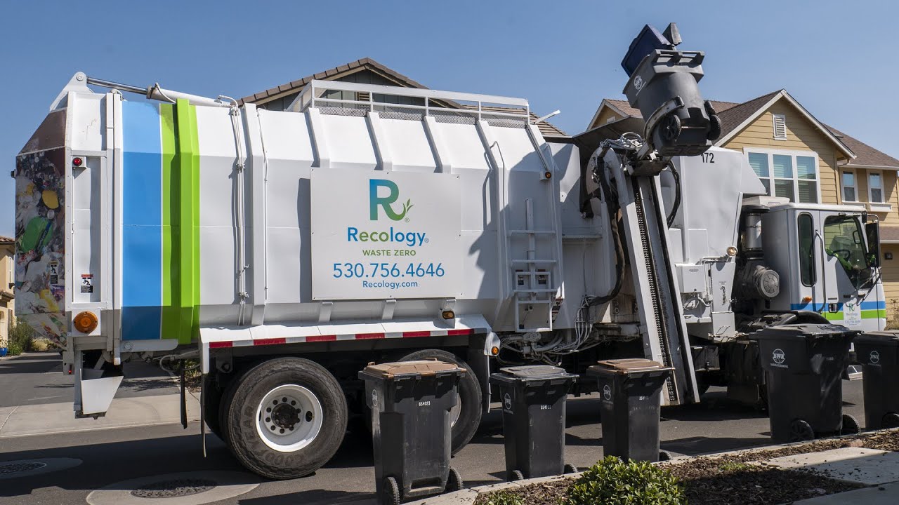 Recology Davis Condor Amrep Octo Split ASL #13554 - YouTube