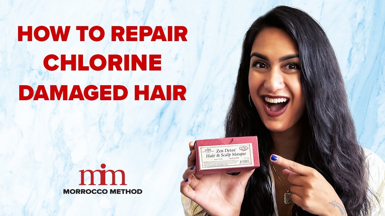 How To Repair Chlorine Damaged Hair with Zen Detox Hair Masque ...