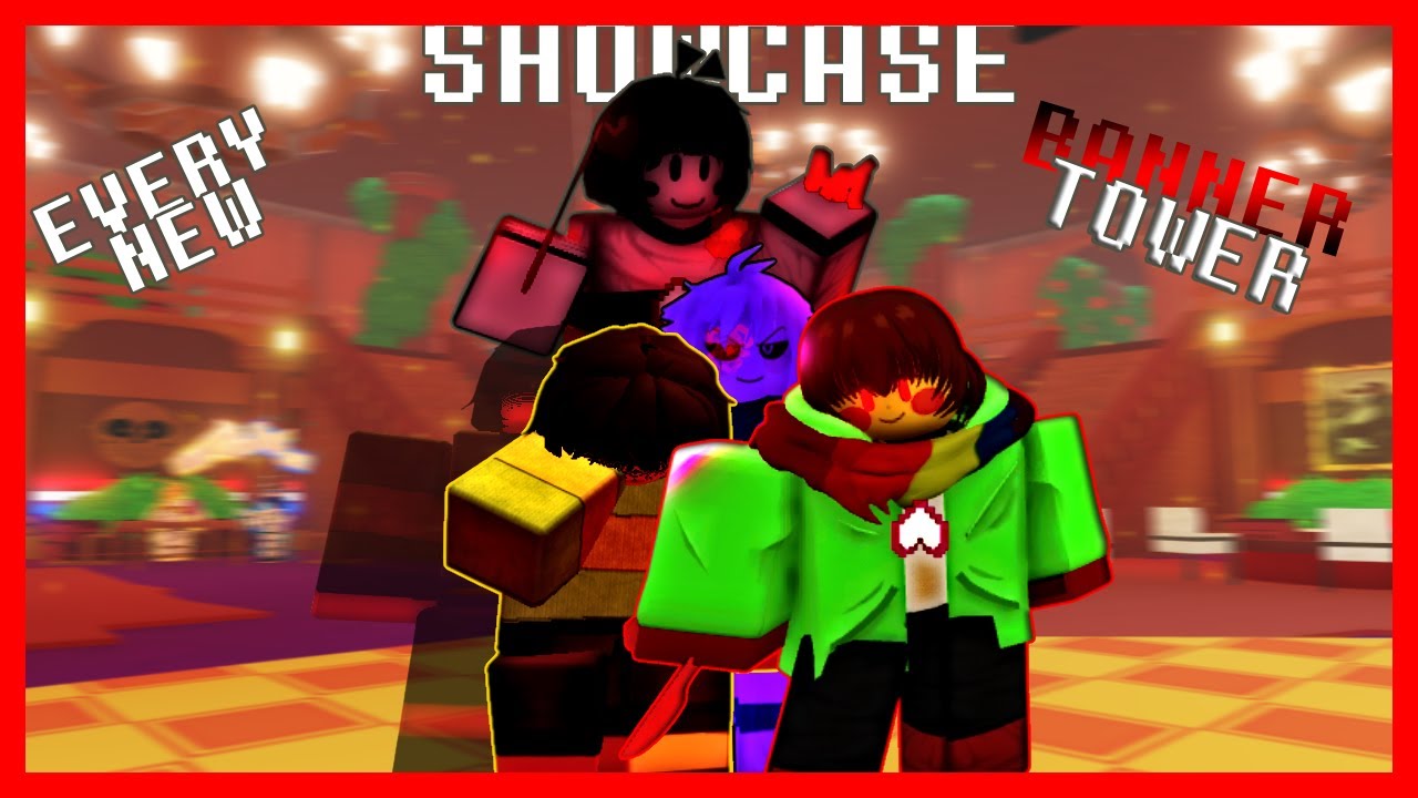 EVERY "NEW BANNER" TOWERS SHOWCASE | Undertale Rebuild TD | Roblox ...