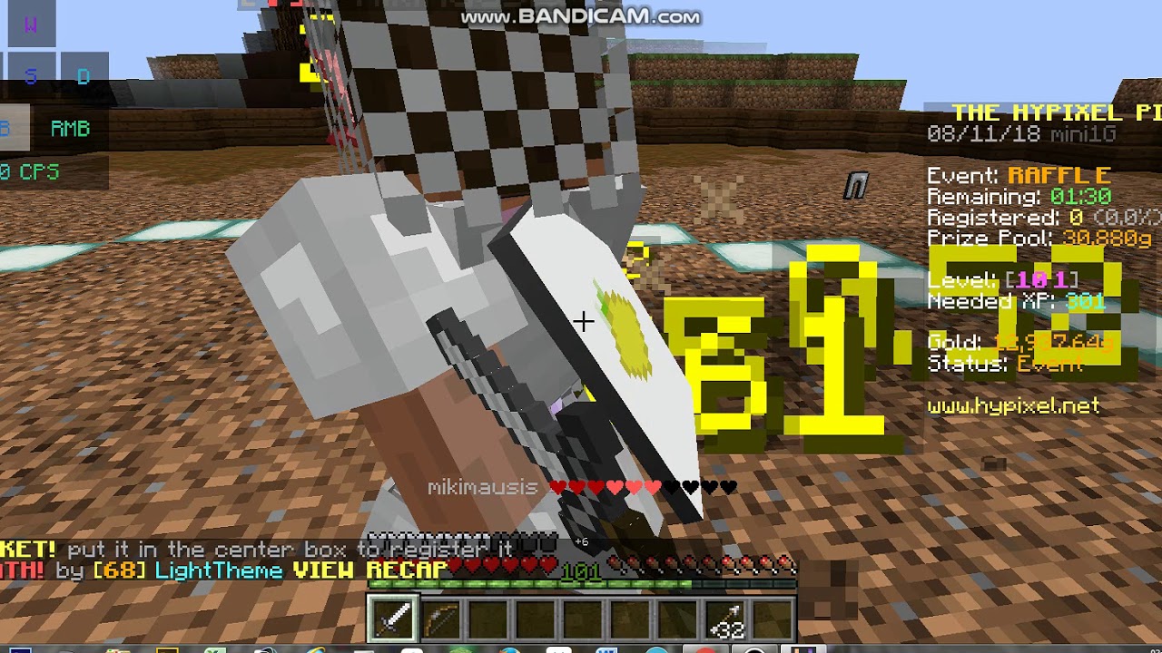 My first video [Hypixel the pit] - YouTube