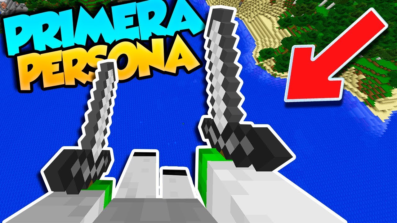 😂PRIMERA PERSONA MOD😂 - POR FIN NOS VEMOS LAS PIERNAS EN MINECRAFT ...