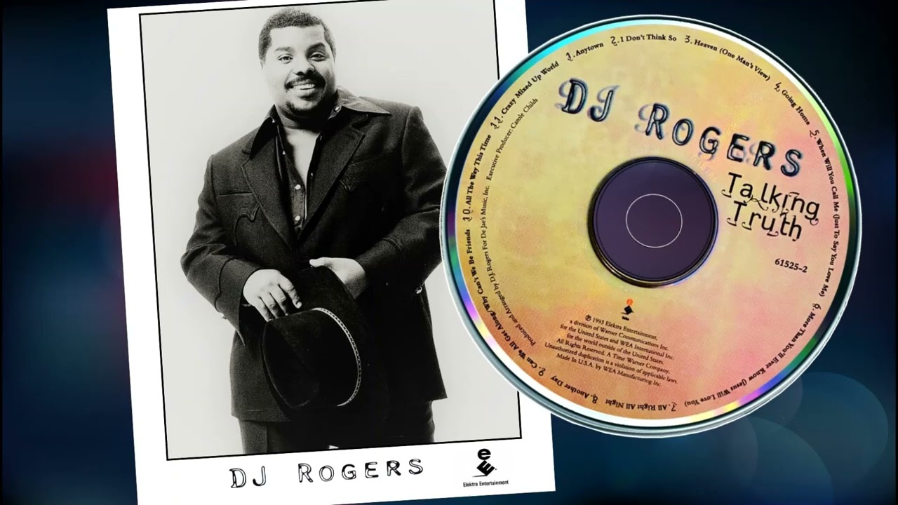 D.J. Rogers - Anytown (1993) "Unreleased" HQ mid-tempo Funk/Soul/Gospel ...
