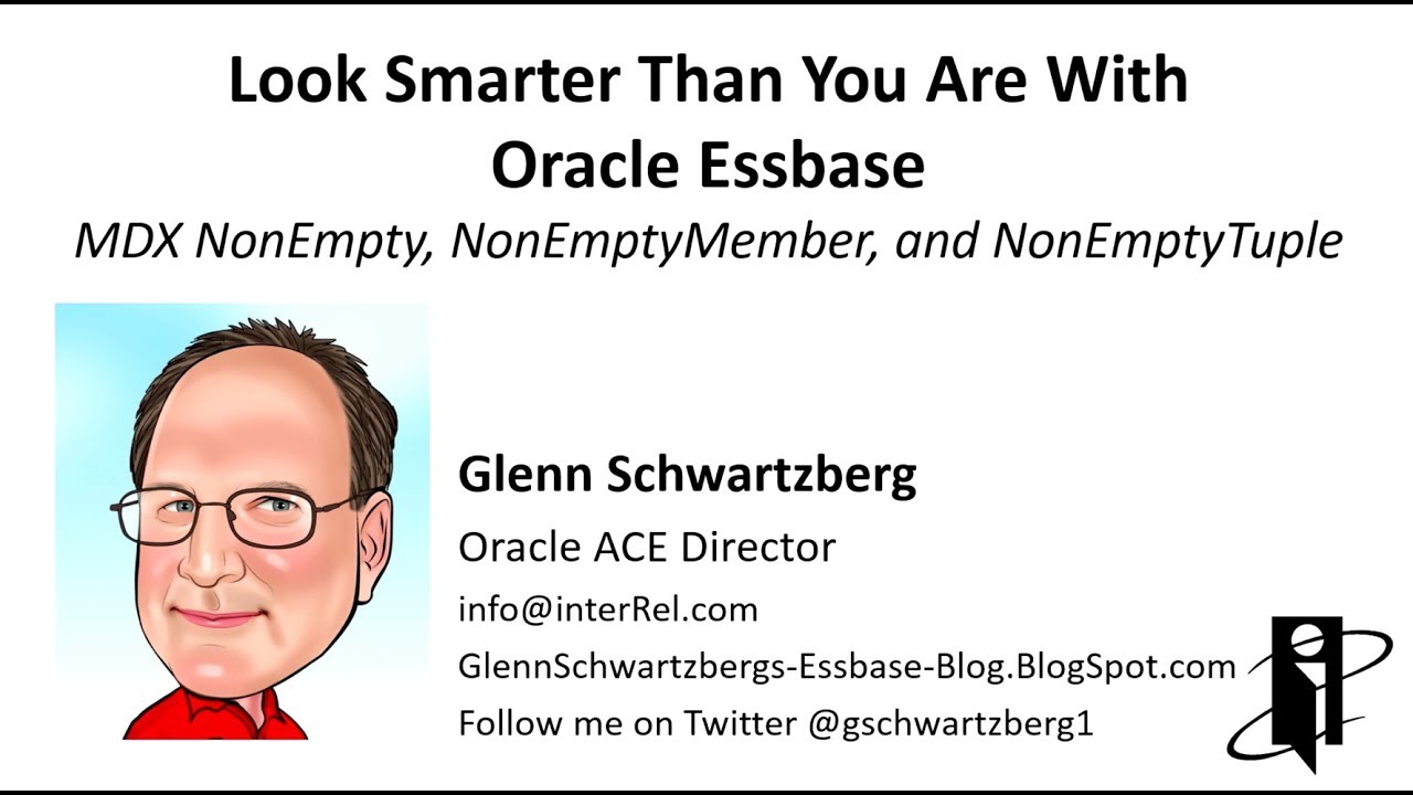 Essbase MDX NonEmpty, NonEmptyMember, & NonEmptyTuple Functions - YouTube
