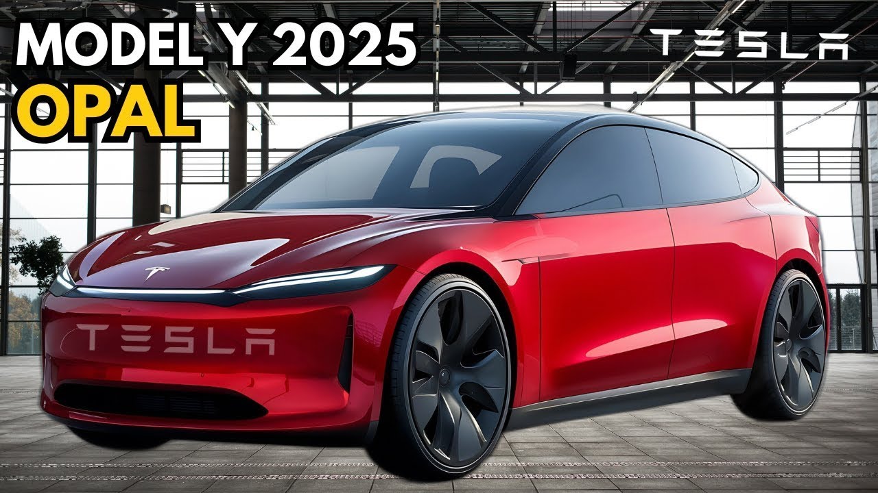 2025 Tesla Model Y Opal Elon Musk reveals surprising details about its ...
