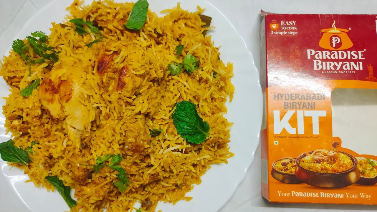 Hyderabadi Chicken Biryani recipe | Paradise Biryani kit | Paradise ...