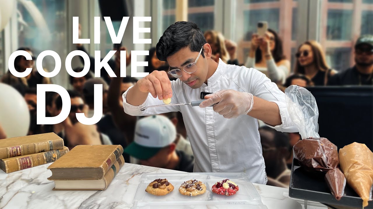 COOKIE DJ ALERT! 🚨 I Tried Making 1000 Cookies in 1 Hour and Almost ...