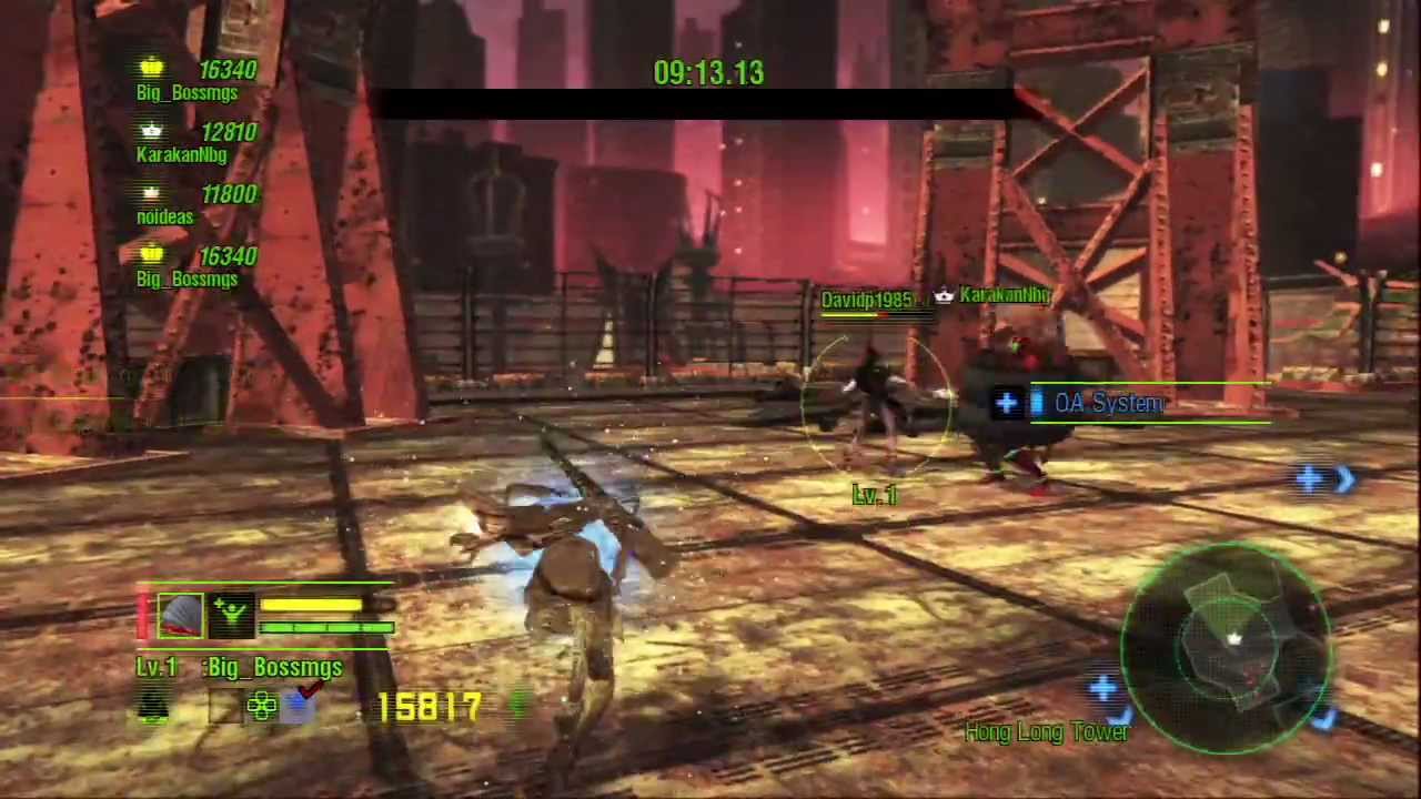 Max Anarchy/Anarchy Reigns online PS3 Battle Royale #1 - YouTube