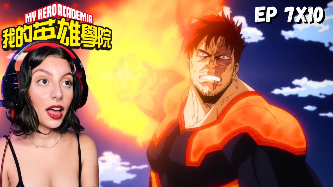Boku no hero academia react ep 10 temp 7 | ENDEAVOR FOI COM TUDO ...